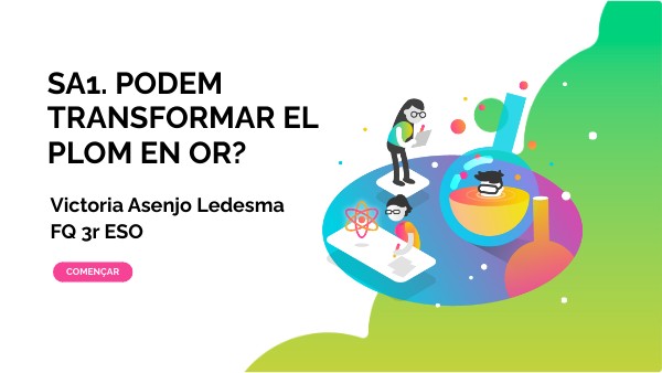 SA1. FQ3r. PODEM TRANSFORMAR EL PLOM EN OR? | Genially