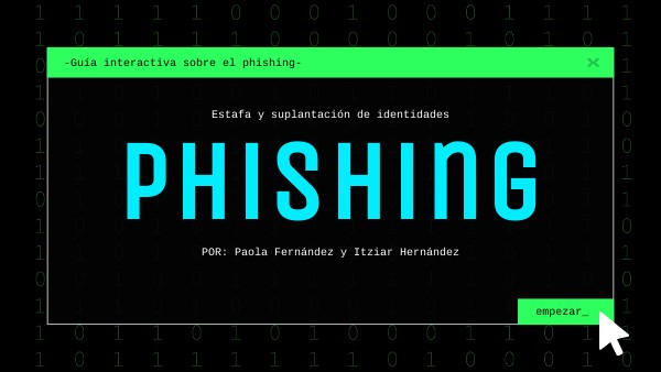 GUÍA SOBRE EL PHISHING | Genially