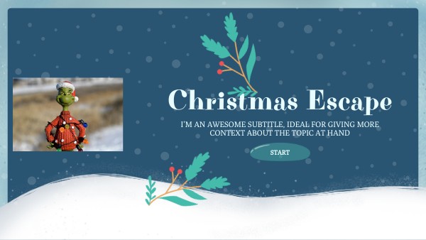 CHRISTMAS ESCAPE ROOM