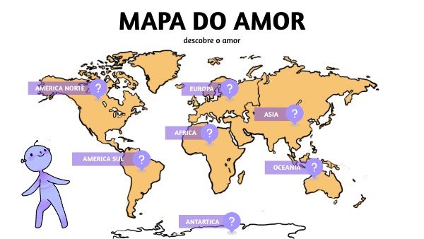 mapa do amor | Genially