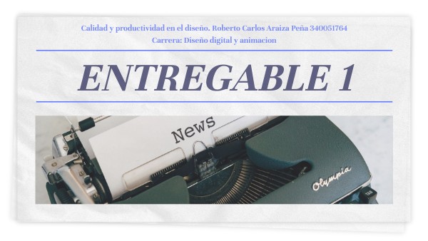 Entregable 1 | Genially