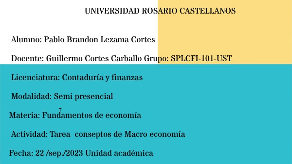 Macroeconomia | Genially