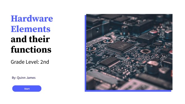 Hardware Components (Lesson Plan) | Genially