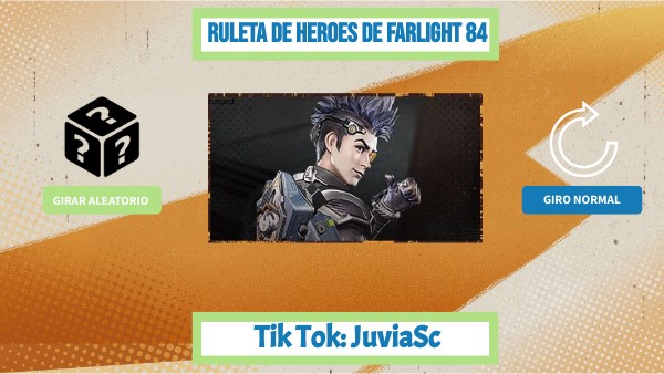 ruleta de Héroes de Farlight 84