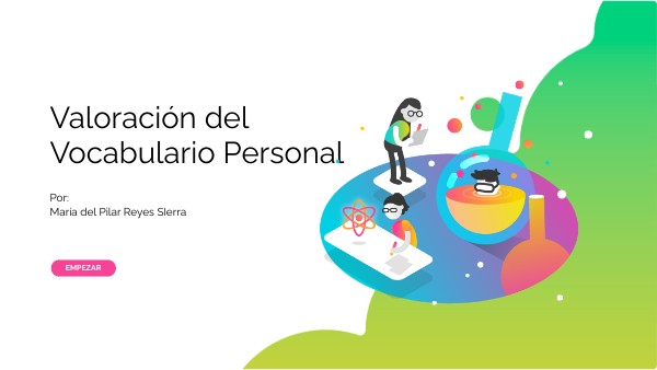 Valoración del Vocabulario Personal | Genially