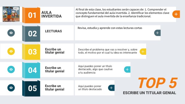 RANKING TOP 5 | Genially