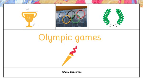 OLYMPIC GAMES PROJECT