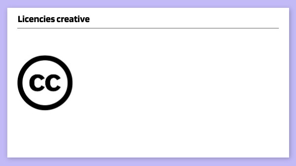 Licencies Creative common | Genially