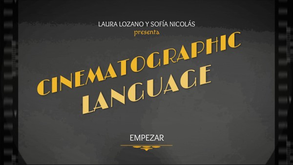 Cinematographic language