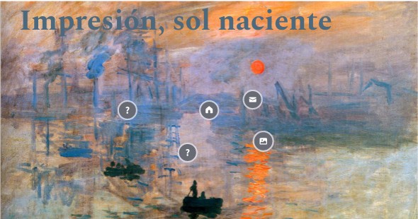Impresión, sol naciente - Monet ALBA MARTÍNEZ