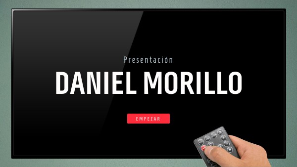 Presentación Daniel Morillo MTAE