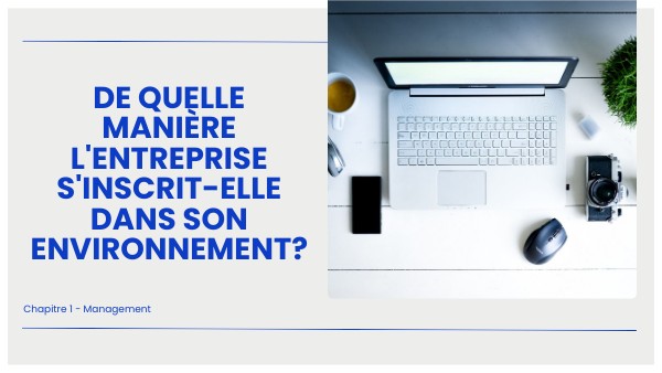 Chap 1/ MANAGEMENT | Genially