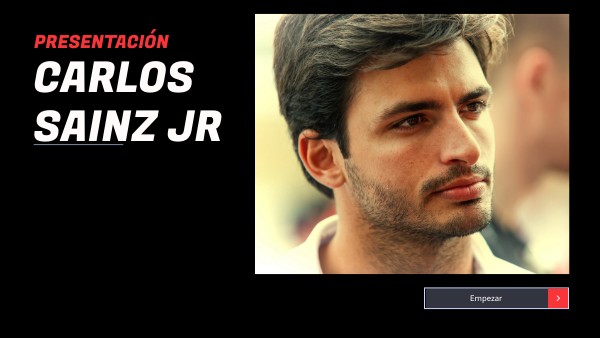PRESENTACIÓN Carlos Sainz jr. | Genially