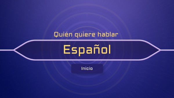 Quién quiere hablar español