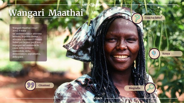 Wangari Maathai | Genially