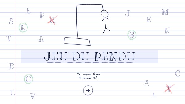 Jeu du pendu | Genially