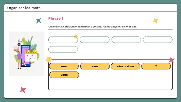La place des adjectifs | Genially