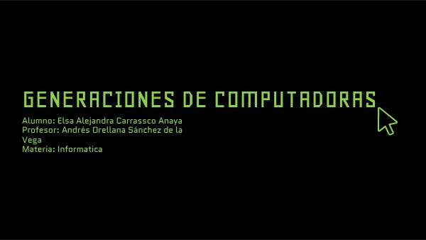 ELSA ALEJANDRA CARRASCO ANAYA