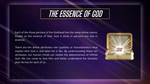 The Essence of God JuniTeen