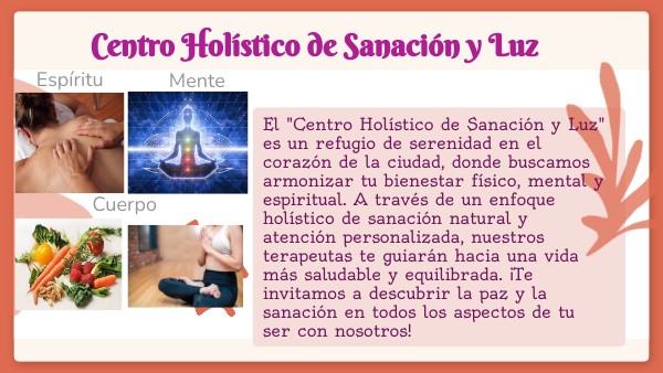 Centro Holistico Sanacion