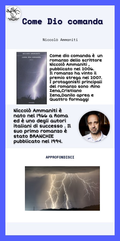 COME DIO COMANDA