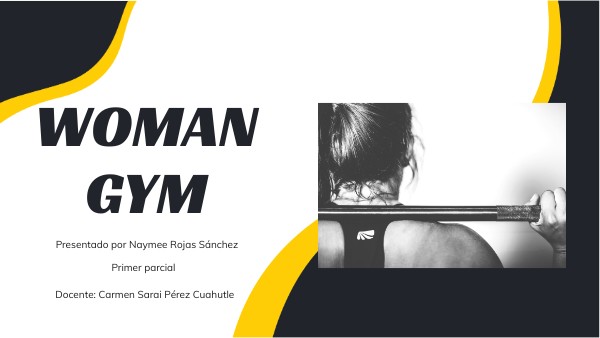 WOMAN GYM | Genially