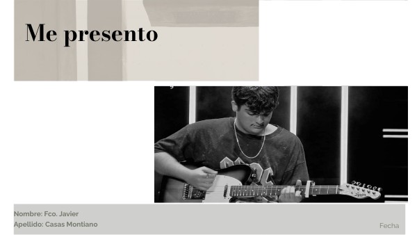 Me presento | Genially