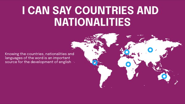 Countries and Nationalities | Genially