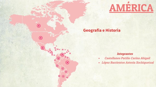 MAPA AMÉRICA | Genially