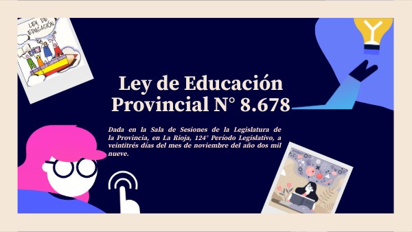 ley de educacion provincial