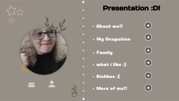 My presentation Sofía López Albor :D