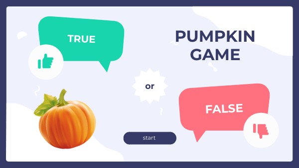 True or false pumpkin edition