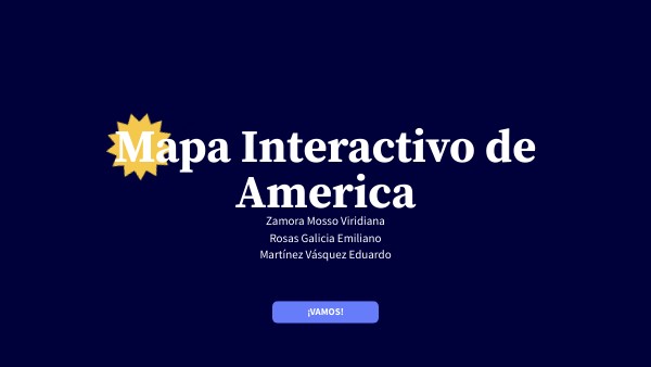 Mapa interactivo de Norteamérica