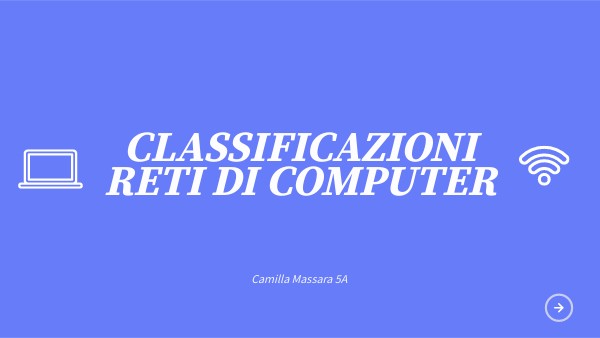 classificazioni reti | Genially