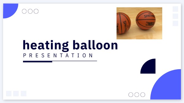 HEATING BALLOON | Genially