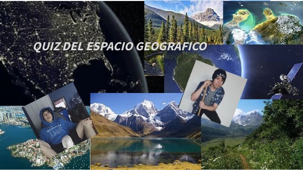 quiz del espacio geografico