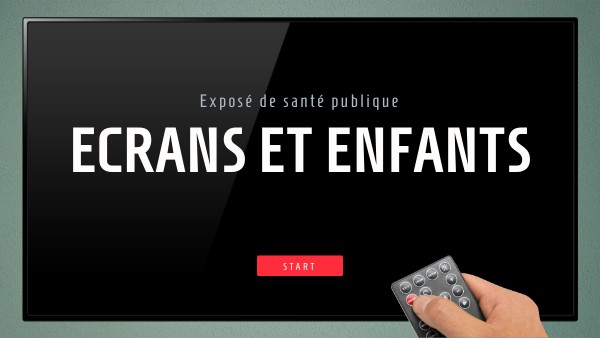 impacts des écrans sur l'enfant | Genially