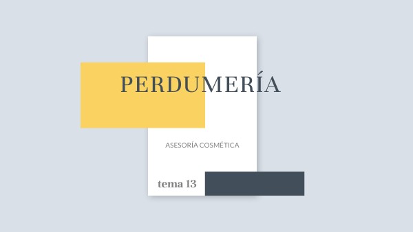cosmetica tema 13 | Genially