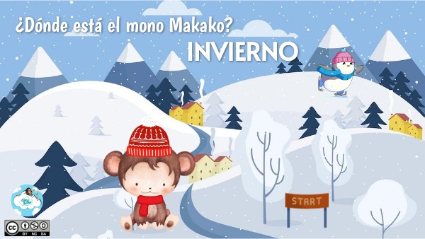 Dónde esta el mono Kiko - invierno | Genially