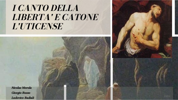 I CANTO DELLA LIBERTA' E CATONE L'UTICENSE