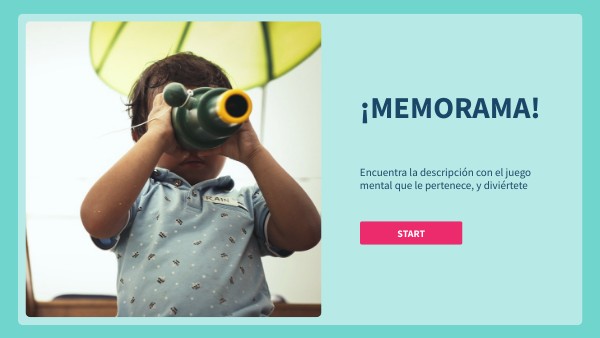 MEMORAMA: JUEGOS MENTALES | Genially