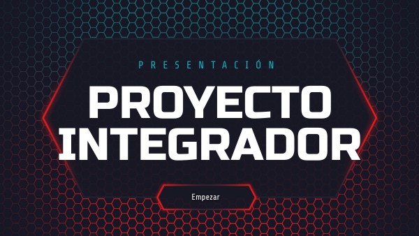 Proyecto integrador | Genially