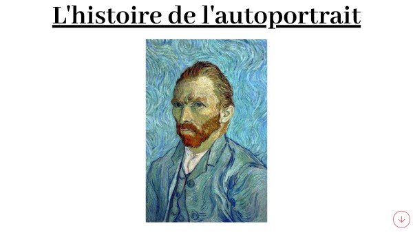 l'histoire de l'autoportrait | Genially