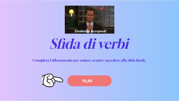 Sfida di verbi