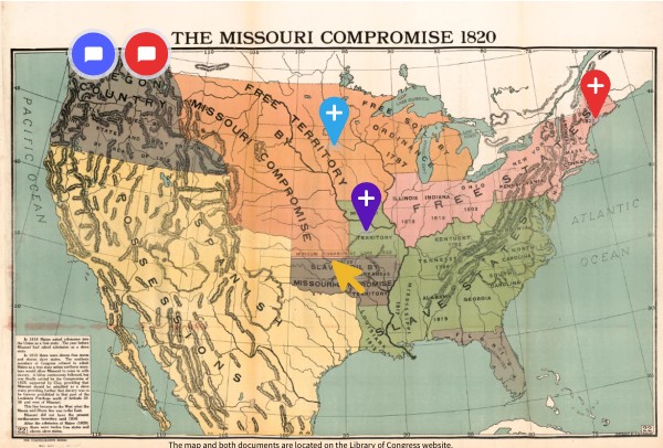 Missouri Compromise, 1820 | Genially