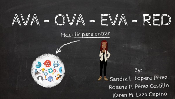 Identificando EVA- AVA- OVA-RED | Genially