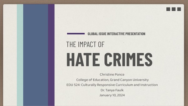 524 Global Issue Interactive Presentation | Genially