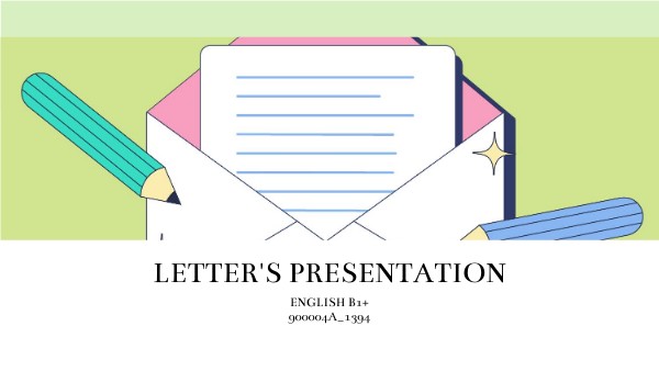 Letter's presentation | Genially