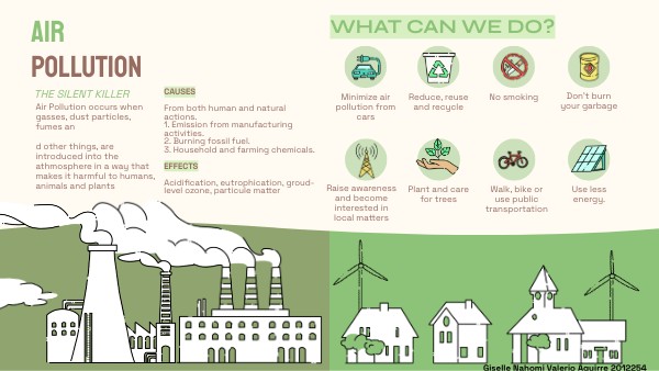 AIR POLLUTION | Genially