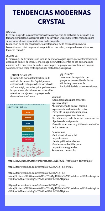 TENDENCIAS MODERNAS: CRYSTAL